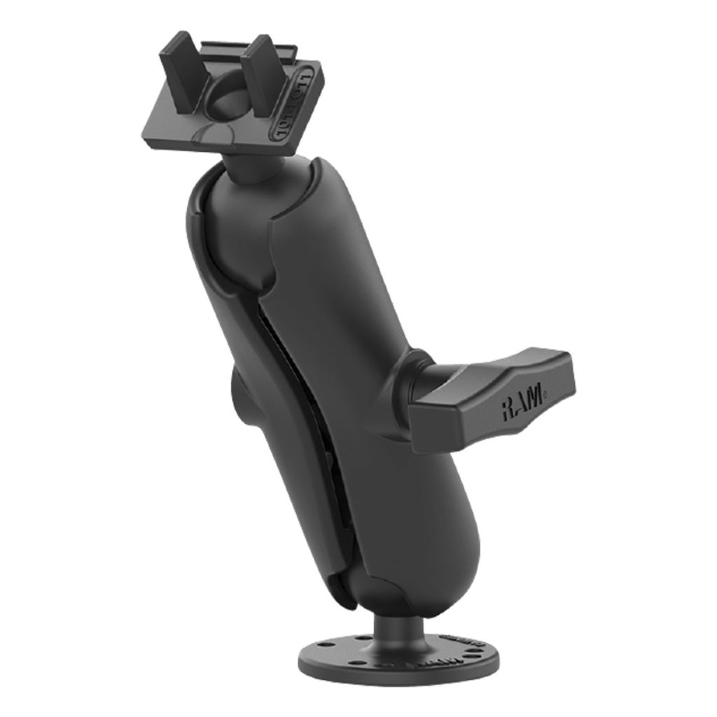 RAM Double Ball Mount for Lowrance Elite-5 & Elite-7 - BLA