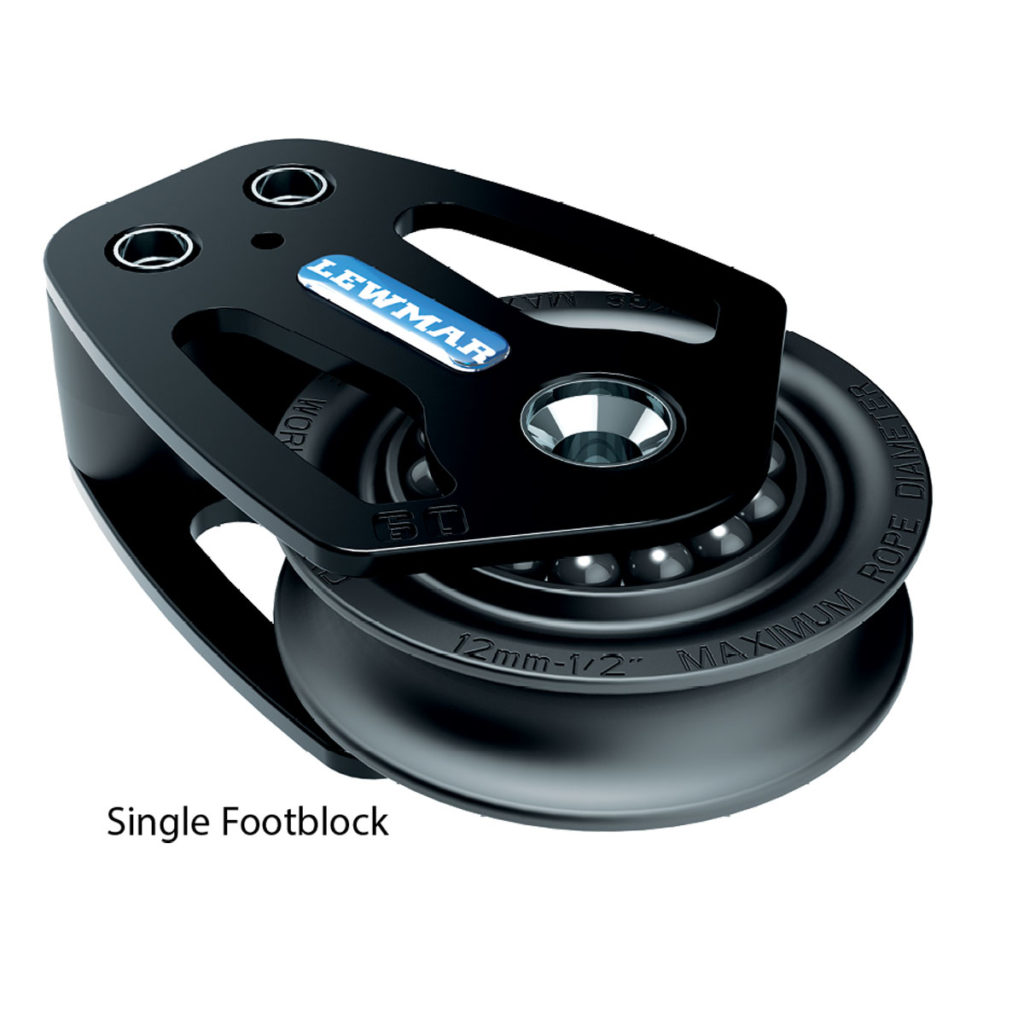 Lewmar® Footblocks - HTX - BLA