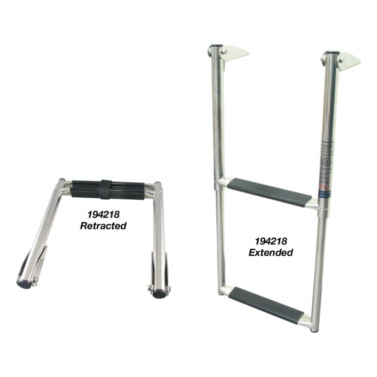 Telescopic Boarding Ladders - Stainless Steel - BLA