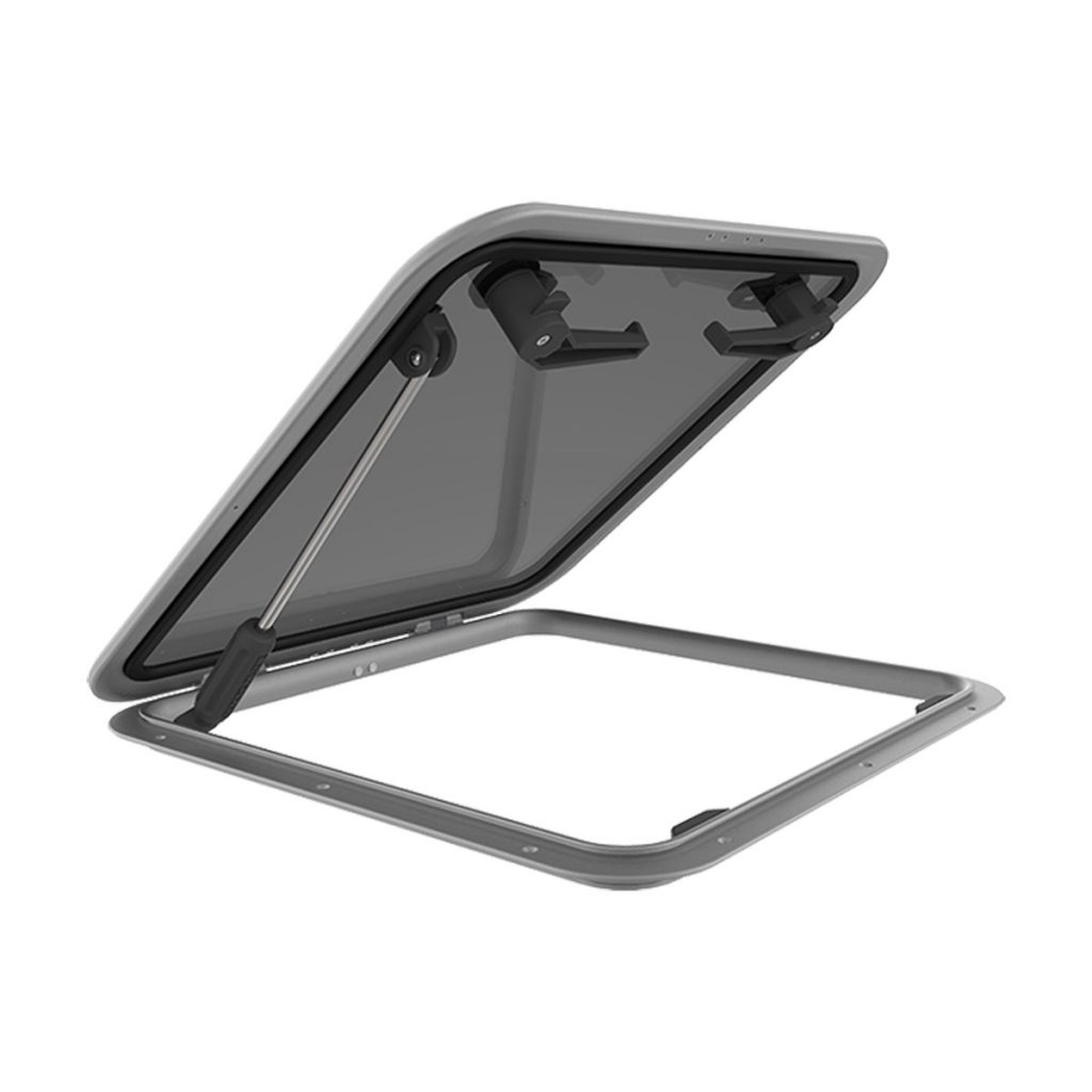 Lewmar® Hatch - Low Profile - With Stay - BLA